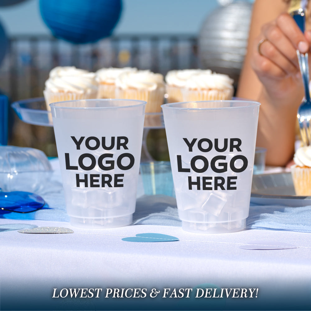 Custom Logo - Frosted Cups